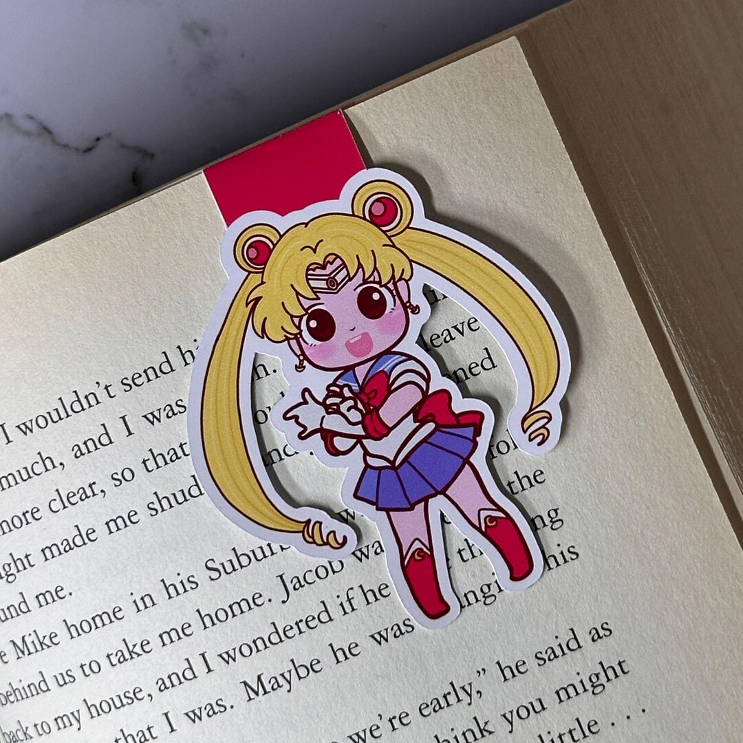 Magnetic Bookmark Sailor Moon - Etsy