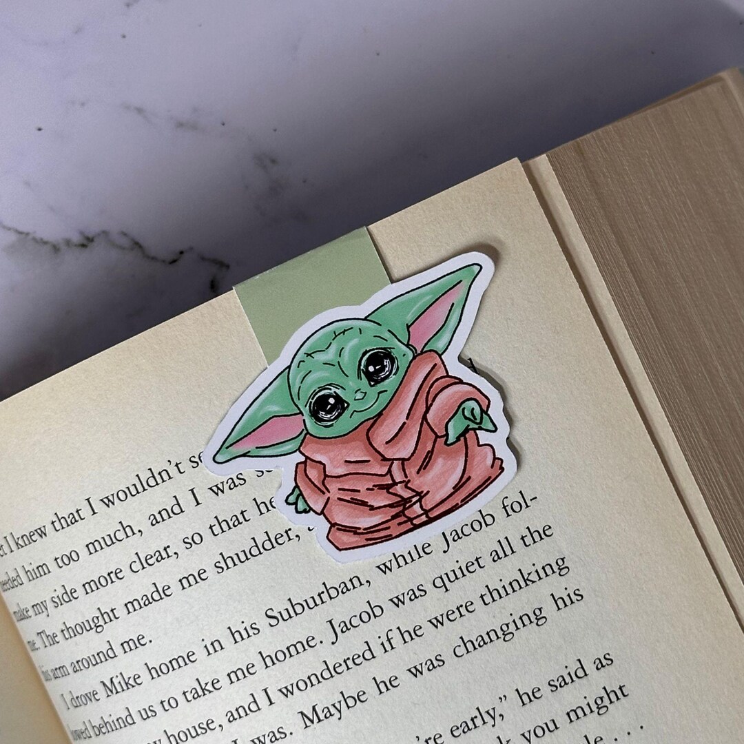 Magnetic Bookmark Baby Yoda (1) - Etsy