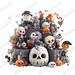 Spooky Clipart Cute Halloween Clipart Digital Download - Etsy