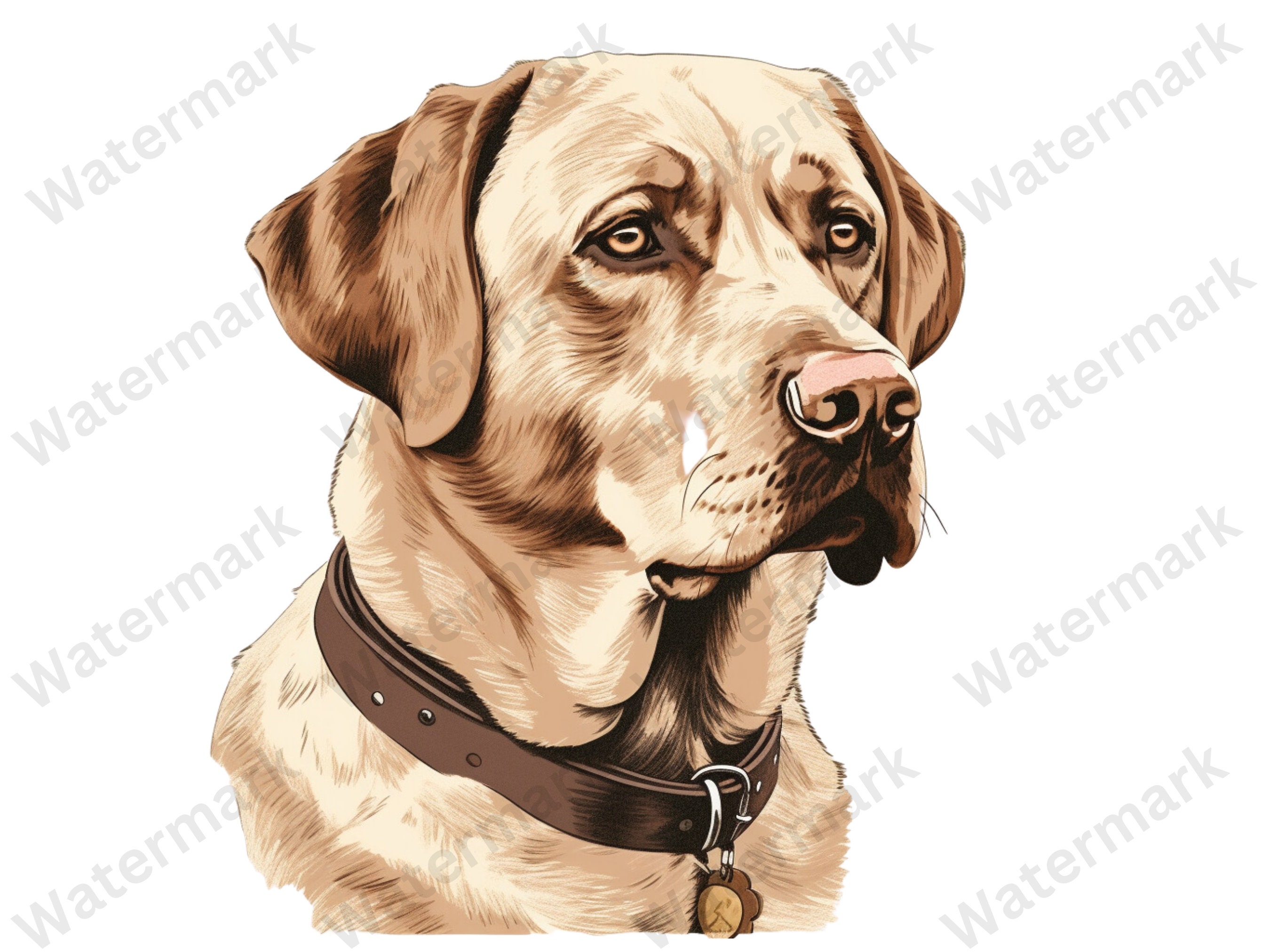 Labrador Retriever Clipart Bundle | 10 Premium PNG Files| Sublimation ...