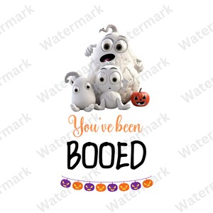 You've Been Booed Printable - SVG, JPG, PNG Sublimation, -halloween ...