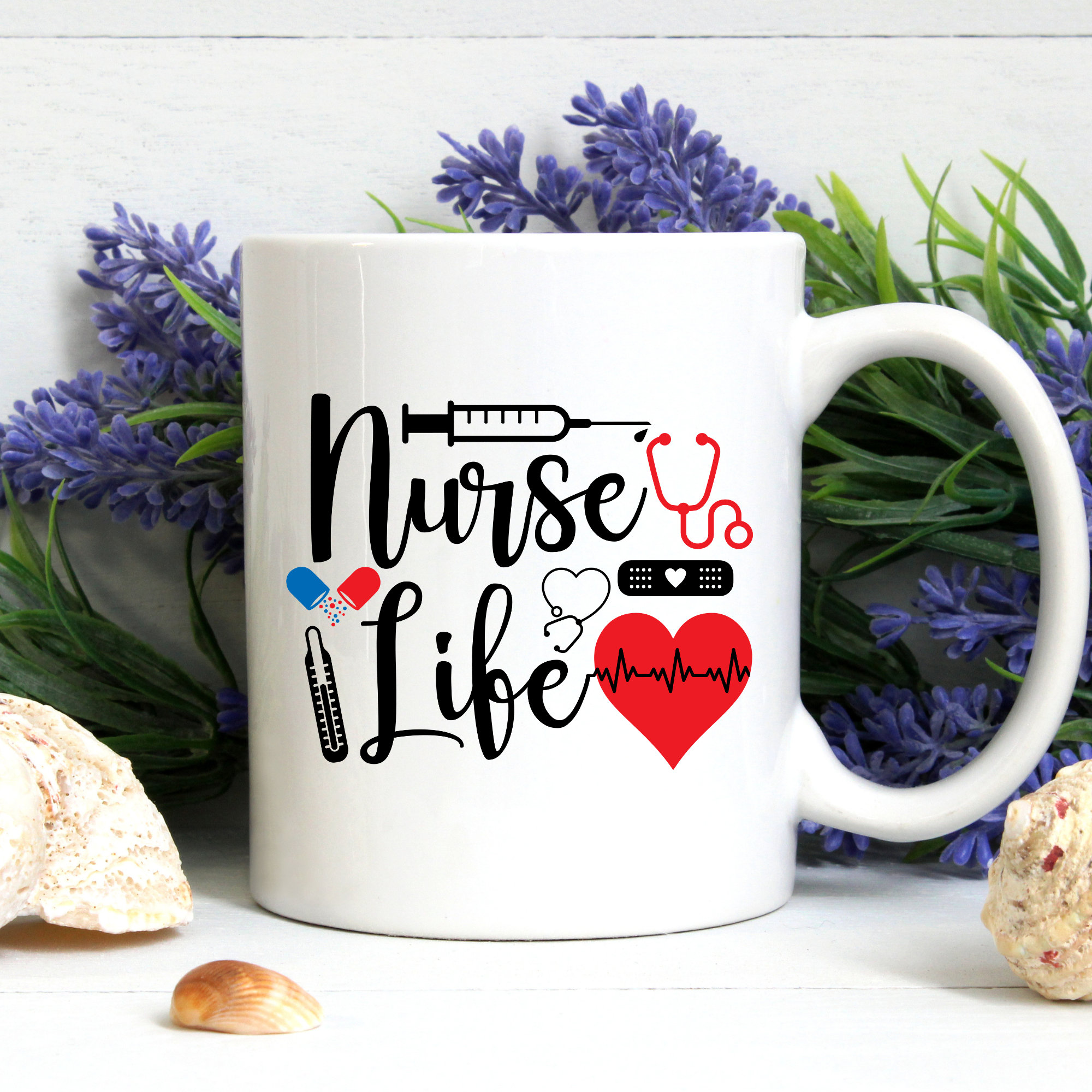 Gift for Nurse | Nurse Life Mug | Love Nurses Mug - Etsy