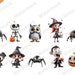 Spooky Clipart Cute Halloween Clipart Digital Download - Etsy