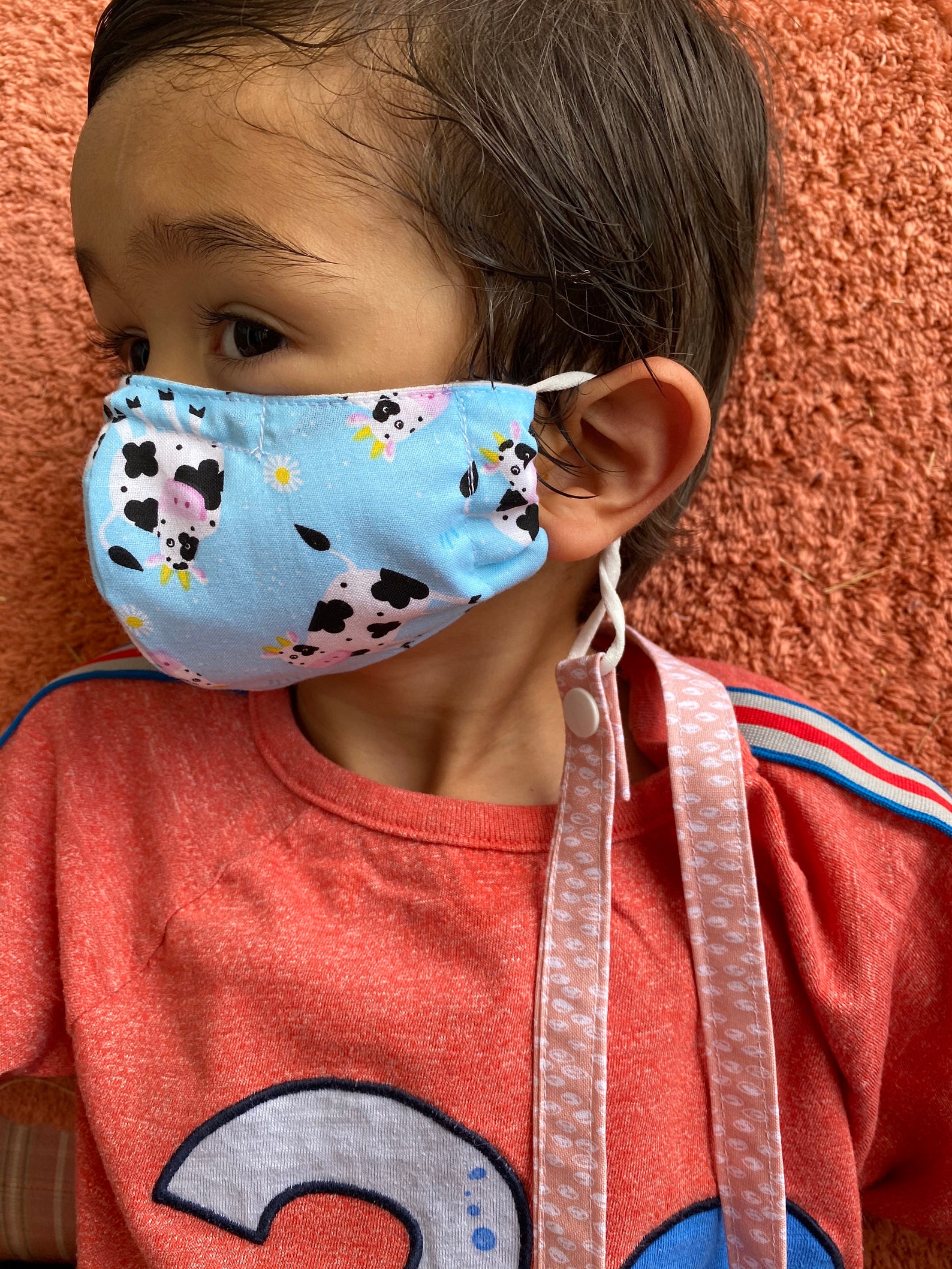 Youth Face Mask Neck Strap | Etsy