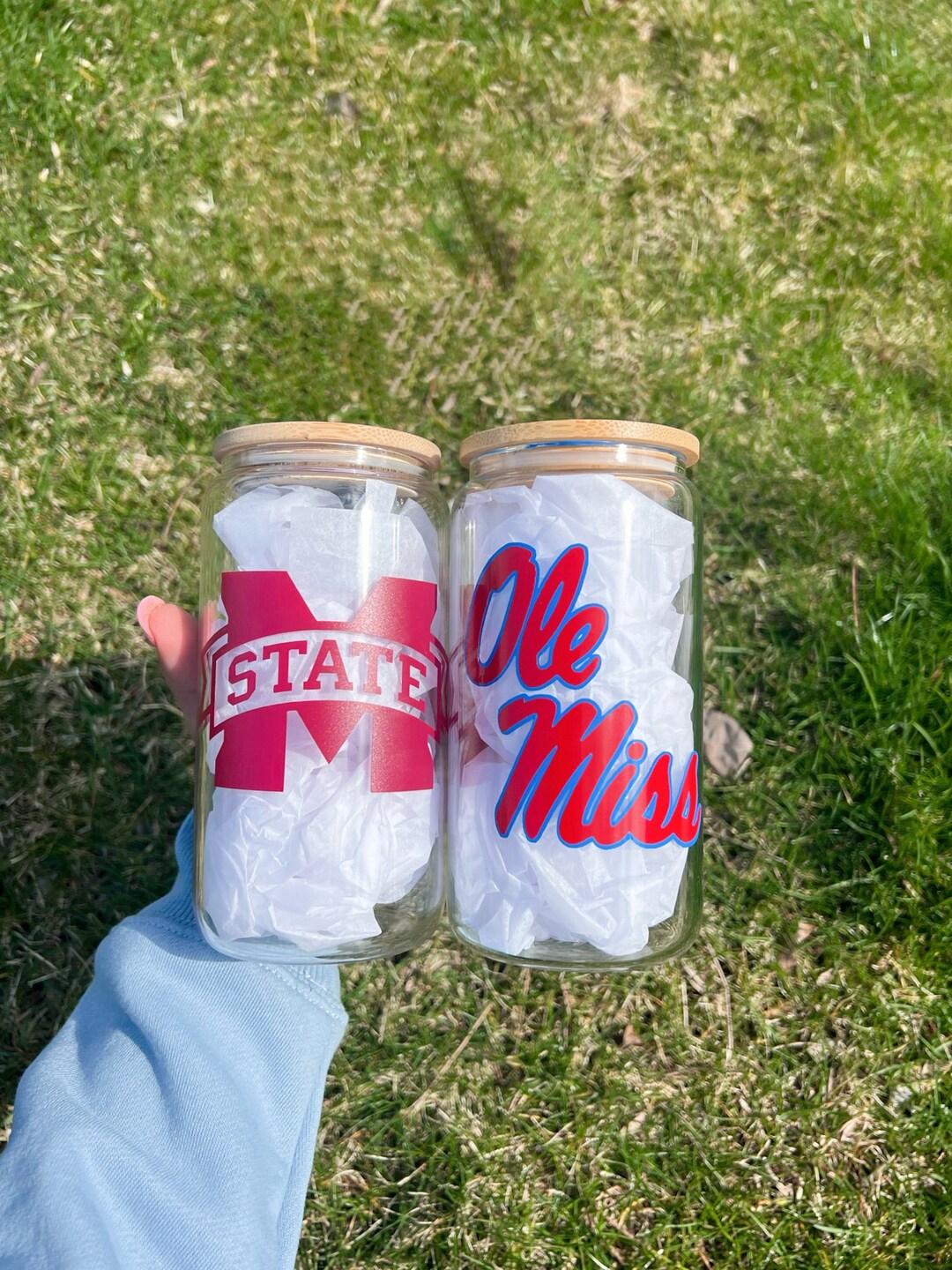 Custom College Logo Glass Tumblers/cups - Etsy
