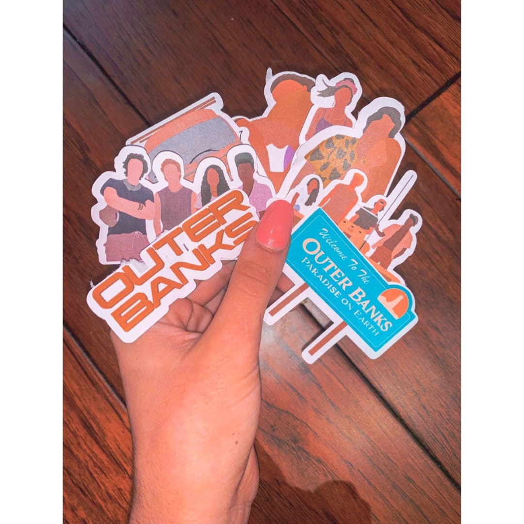Outer Banks Stickers Pack Glossy - Etsy