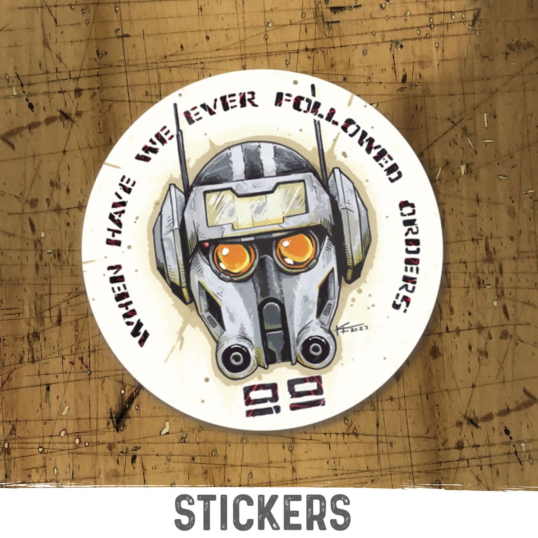 Tech From the Bad Batch - Sticker - Star Wars - 3" X 3" - Etsy