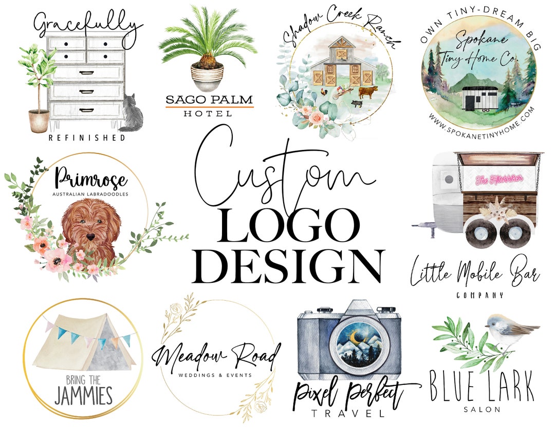 Custom Logo Design, Graphic Design, Logo Designer, Small Business Logo ...