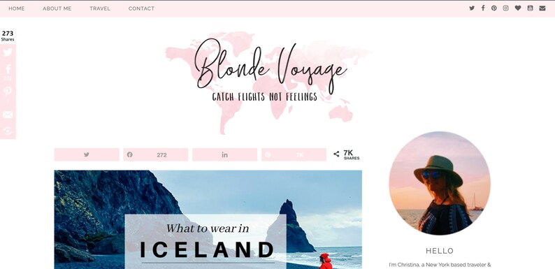 Customized Logo Design, Travel , Blog , World Map, Plane, Personalized ...