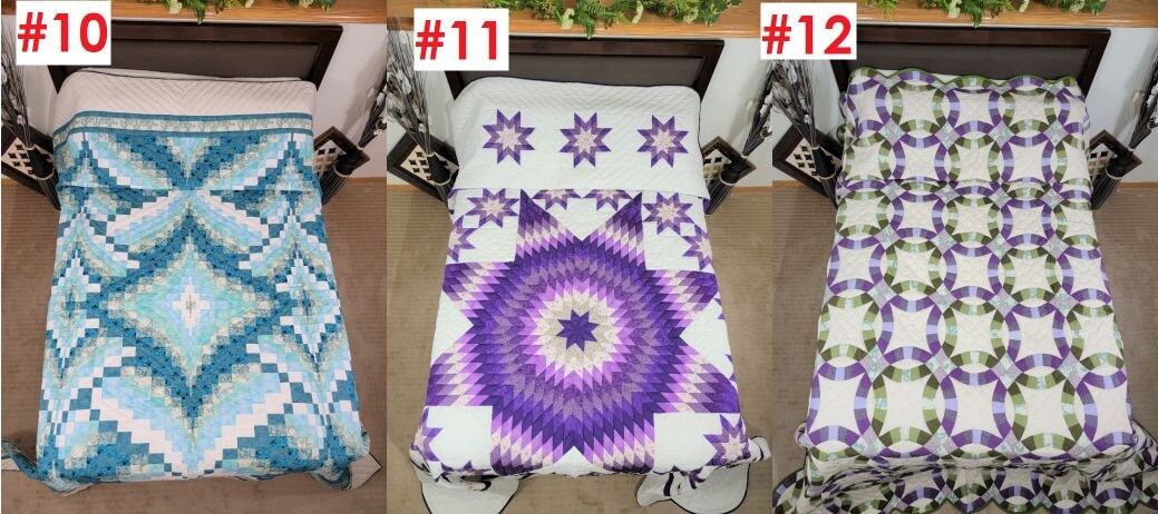 Special Sale Custom Order Handmade Amish Quilt Handstitched Quilt and ...