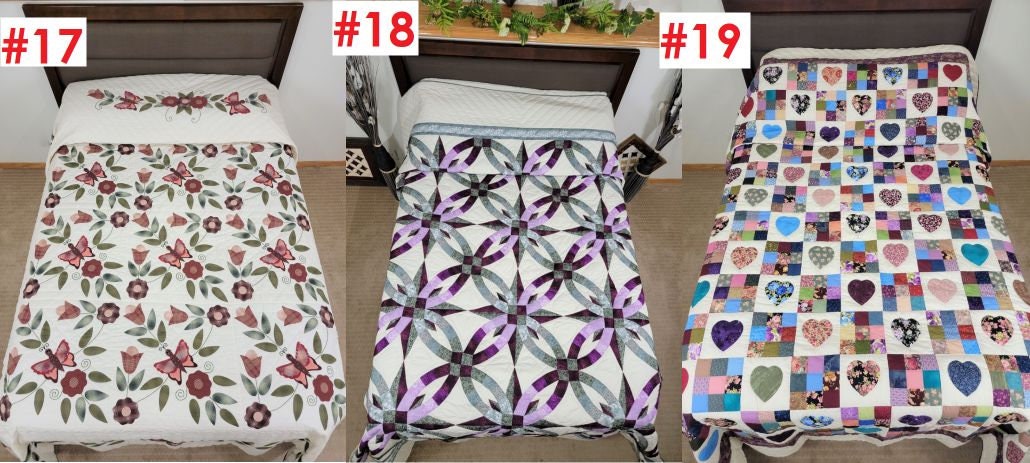 Special Sale Custom Order Handmade Amish Quilt Handstitched Quilt and ...