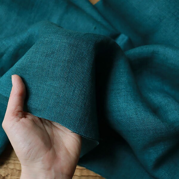 Linen Twill Fabric - Etsy