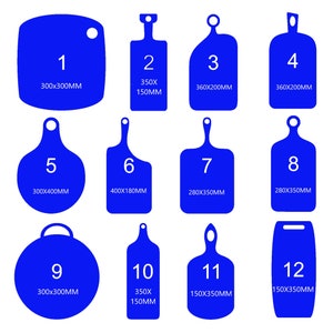 Chopping Board Router Template - Etsy