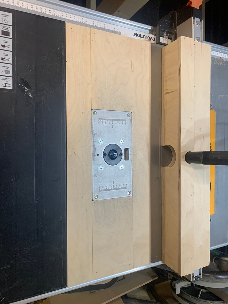 Evolution Rage 5s Table Saw Router Mounts - Etsy