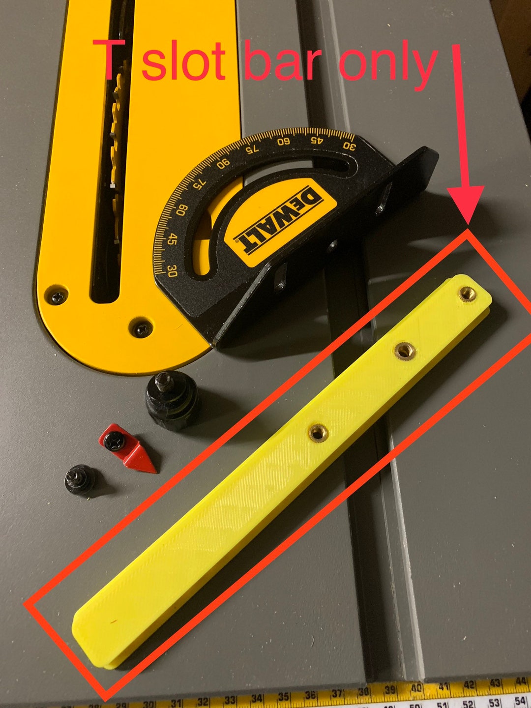 Dewalt Dwe7485 Table Saw Mitre Gauge Bar Etsy UK