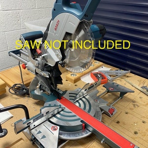 Bosch GMC 8 SJL Mitre Saw Zero Clearance Insert - Etsy