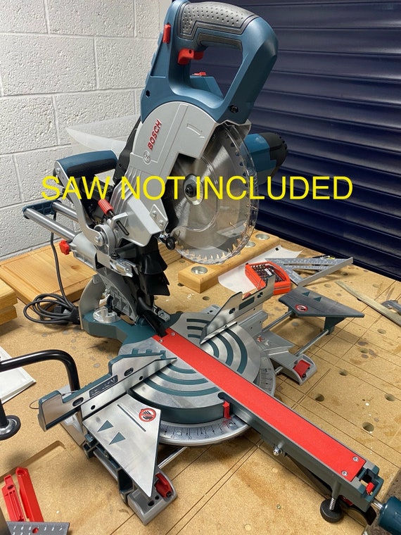 Bosch GMC 8 SJL Mitre Saw Zero Clearance Insert Etsy Australia