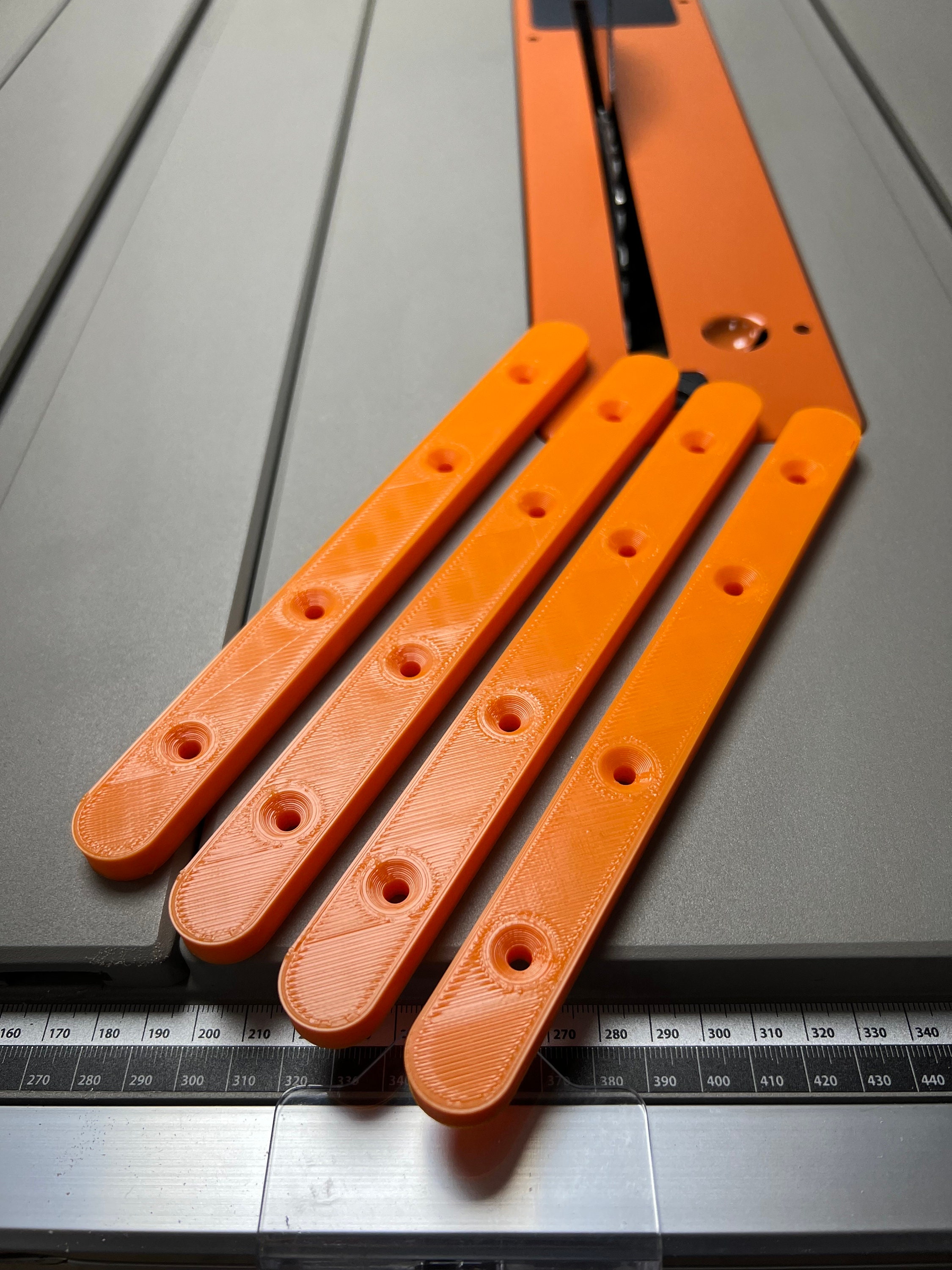 Evolution R255TBL Table Saw Sled Rails - Etsy
