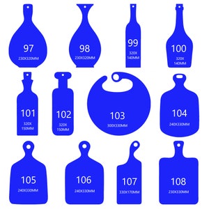 Chopping Board Router Template - Etsy