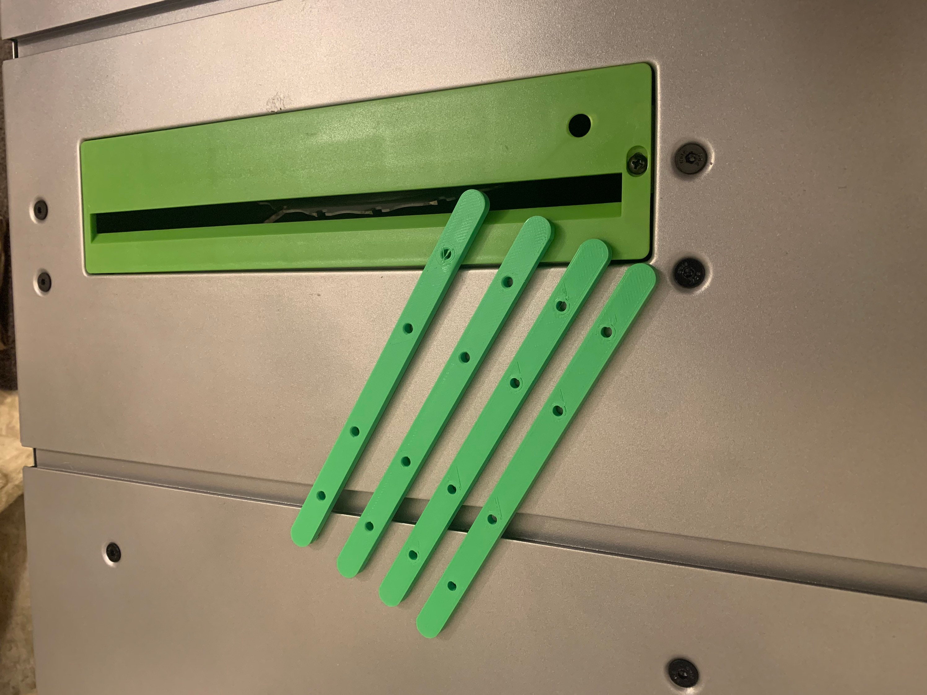 Evolution Fury5s Table Saw Sled Rails - Etsy UK