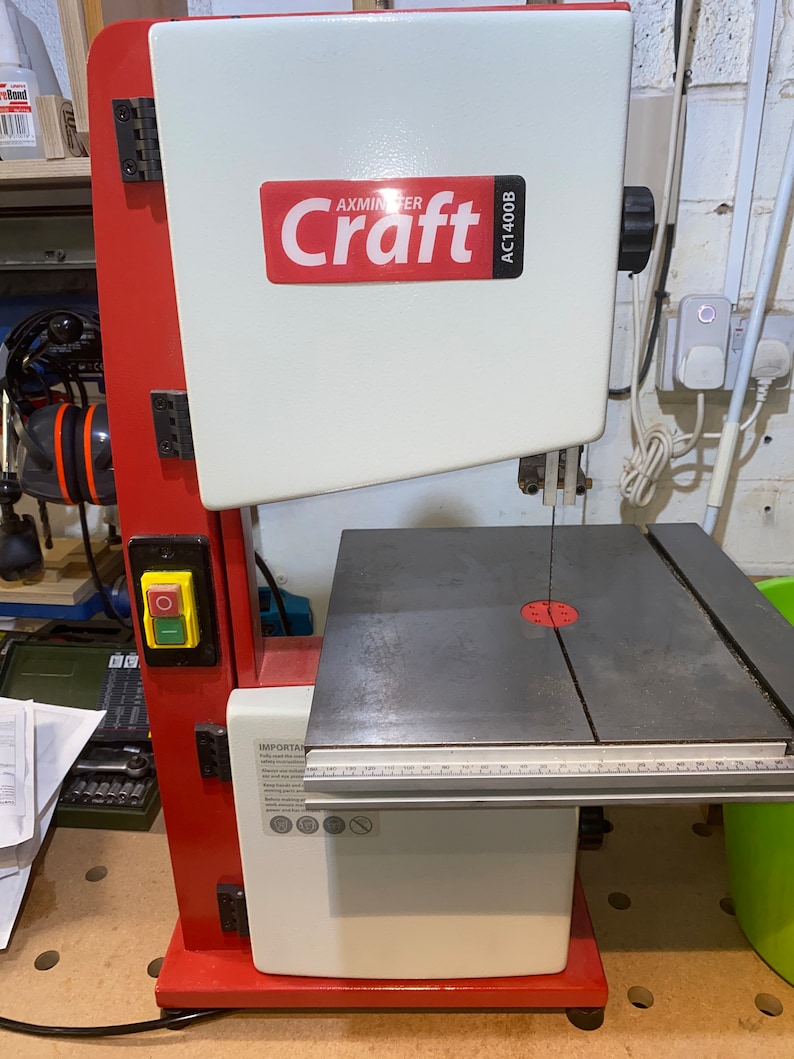 AXMINSTER AW1400B BANDSAW Zero Clearance Insert - Etsy UK
