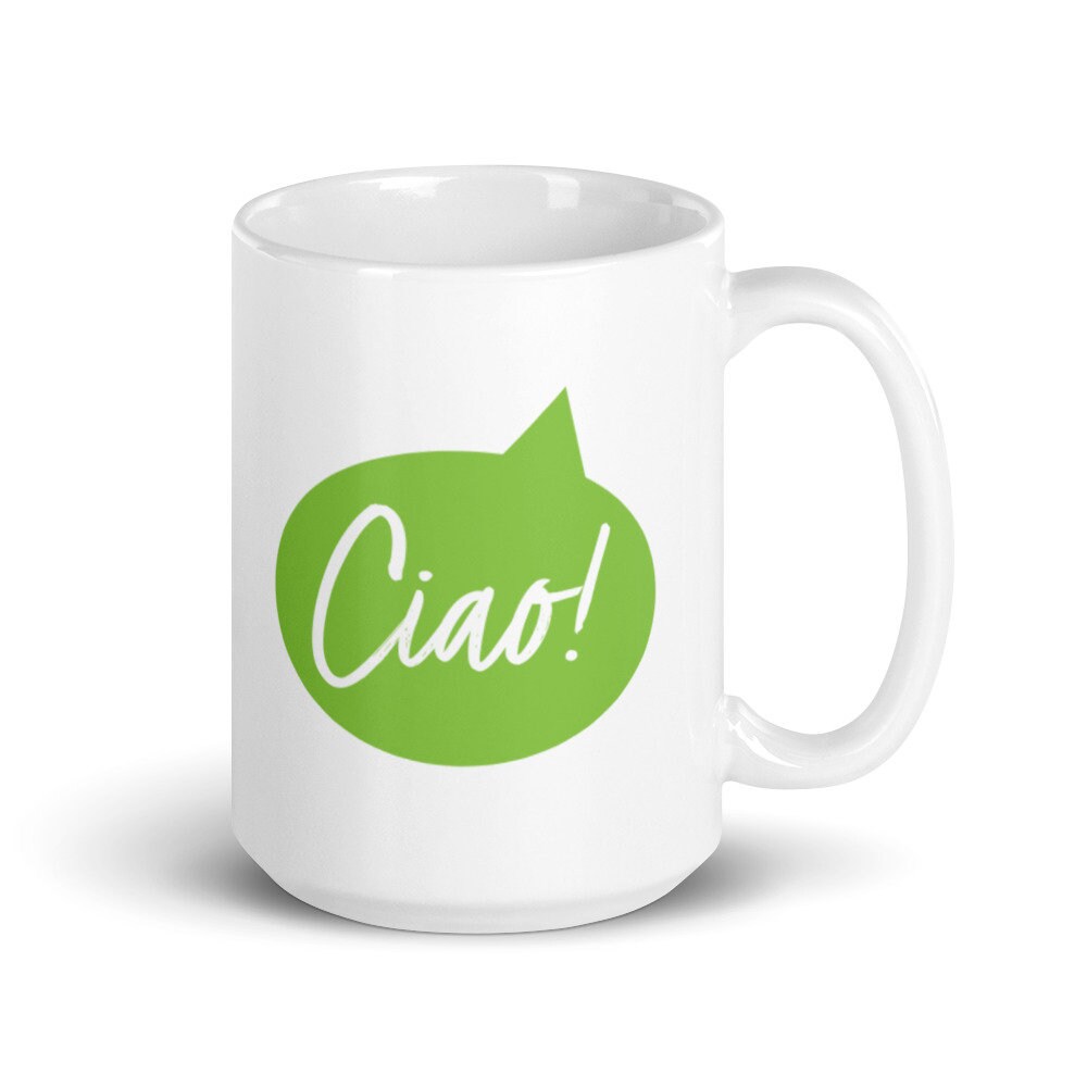 Ciao Mug green | Etsy