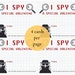Printable Invisible Ink Pen Valentine, Secret Agent Cards, I Spy School ...