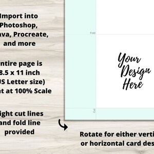 Square Greeting Card Template PSD, PDF, & Jpg Files, Design Your Own ...