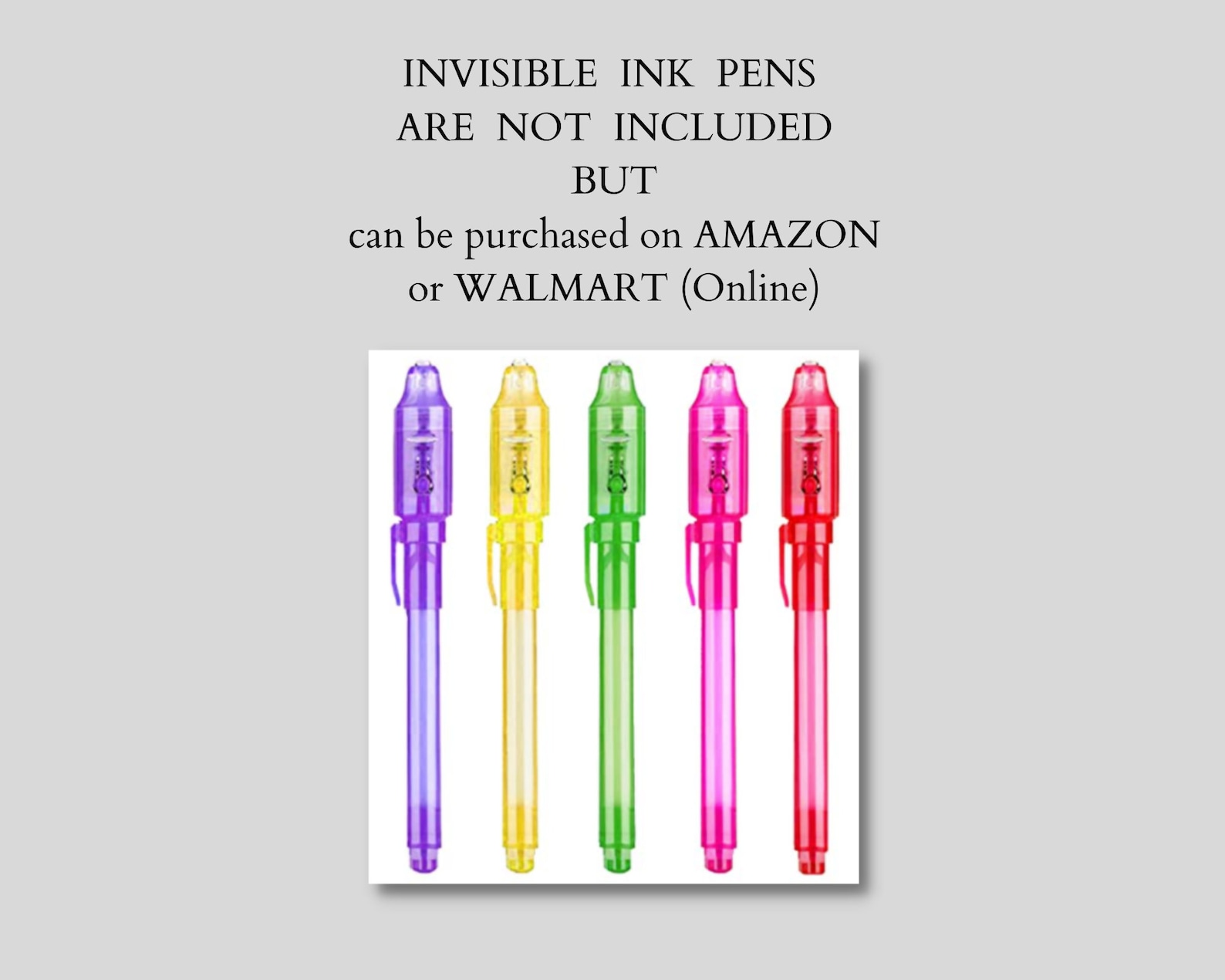 Printable Invisible Ink Pen Valentine, Secret Agent Cards, I Spy School ...