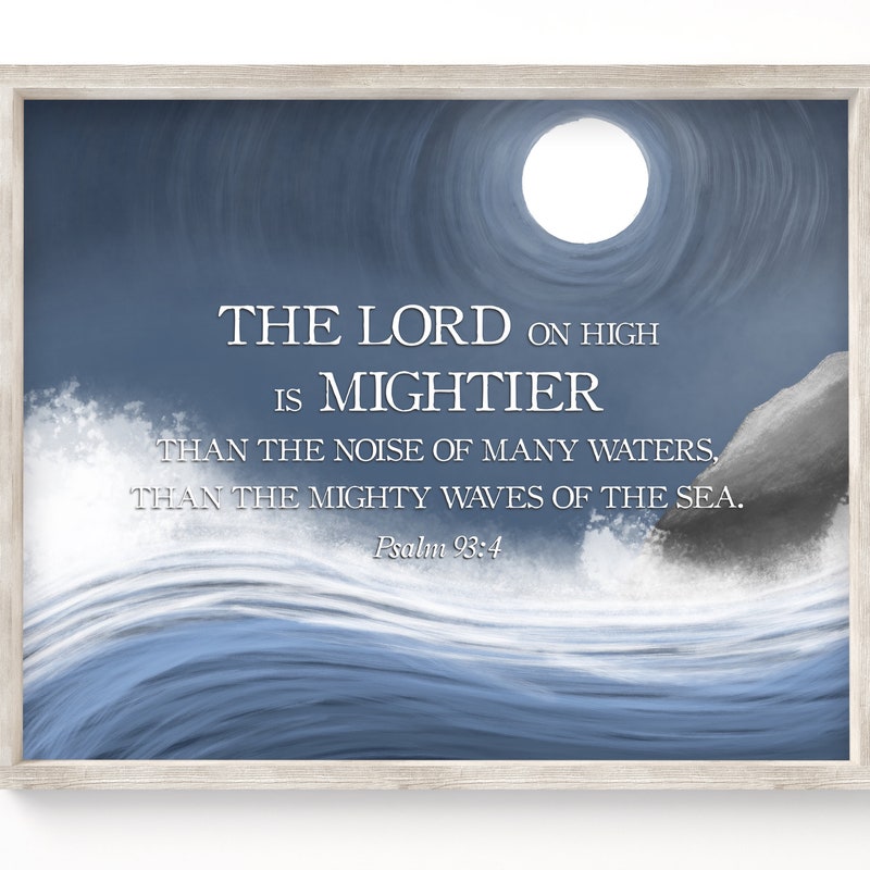 Psalm 93 4 - Etsy