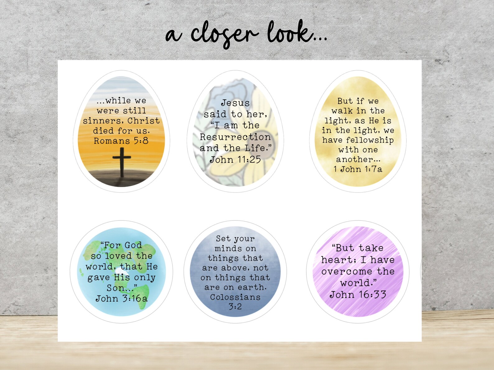 Printable Easter Scripture Verses and Egg Fillers for Hunt, PDF + PNG ...