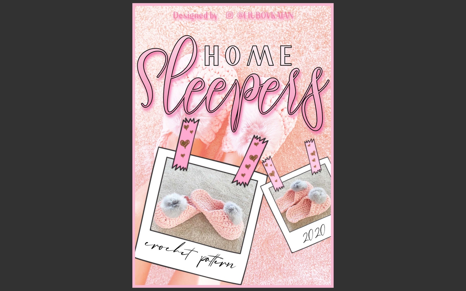 PDF Crochet PATTERN HOME Sleepers sizes 36/37, 38/39, 40/41 - Etsy