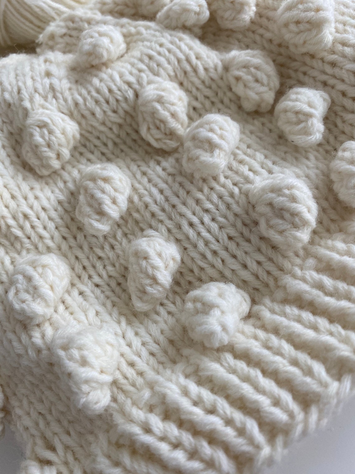 PDF Knitting PATTERN POPCORN Hat 3 Sizes Toddler/child/adult - Etsy