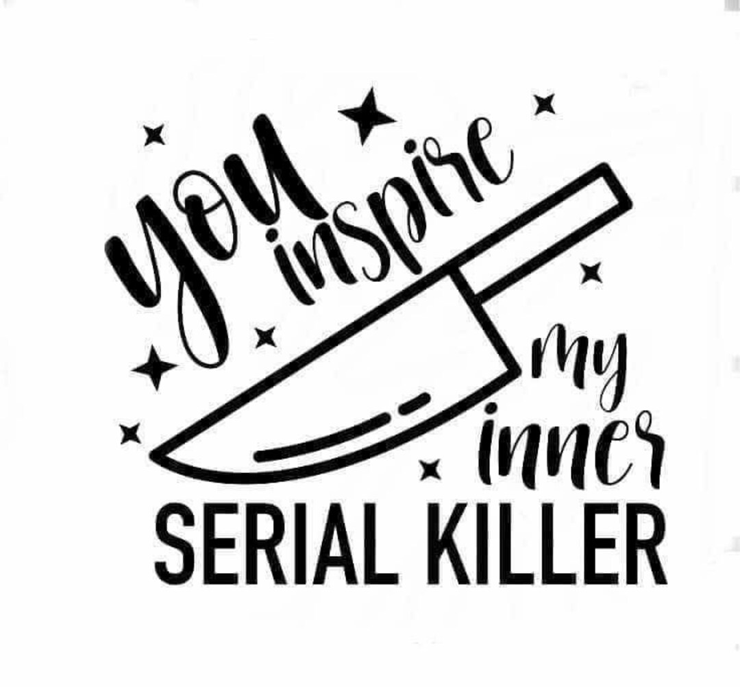 Serial Killer Decal - Etsy