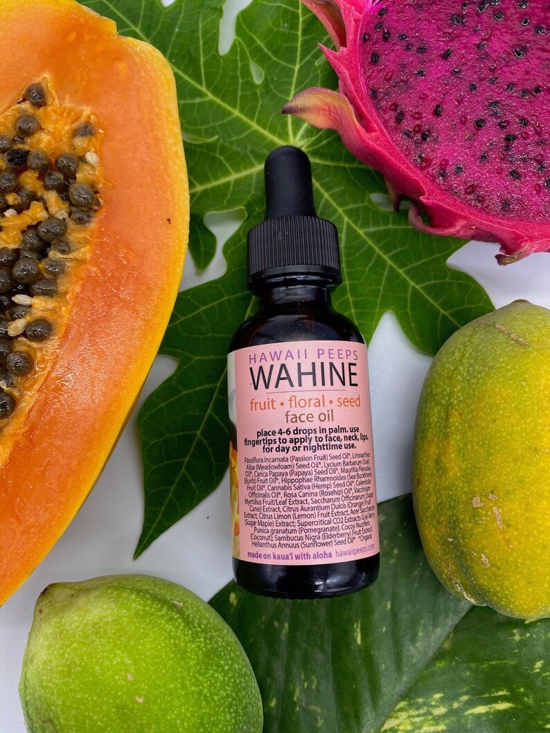 WAHINE Face Oil - Etsy