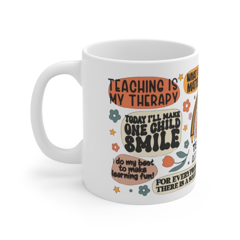 Teacher Coffee Mug, Best Teacher Ever, Teacher Appreciation Mug ...