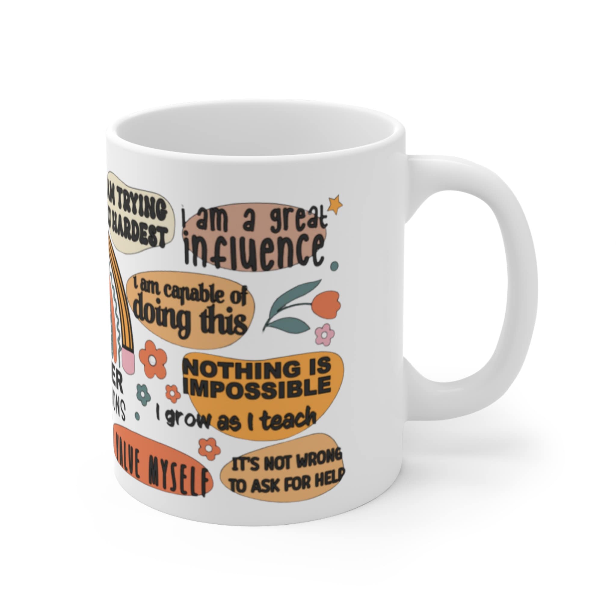Teacher Coffee Mug, Best Teacher Ever, Teacher Appreciation Mug ...