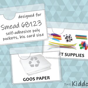 Printable Kids Arts & Crafts Labels for Organizing - Digital Download ...