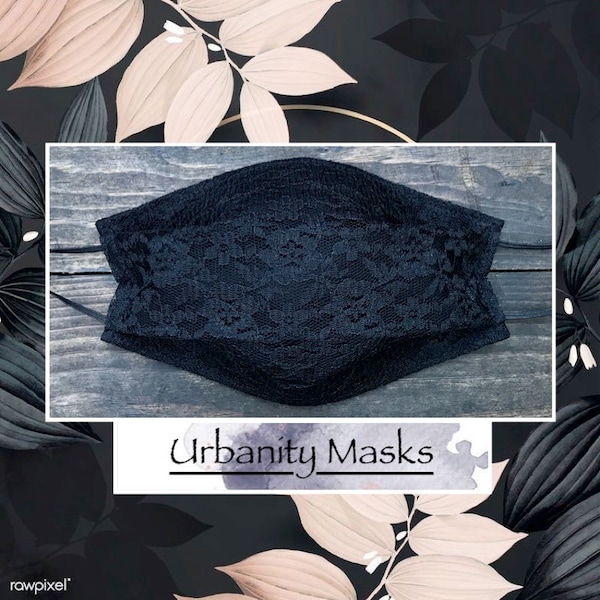 Lace Face Mask - Etsy