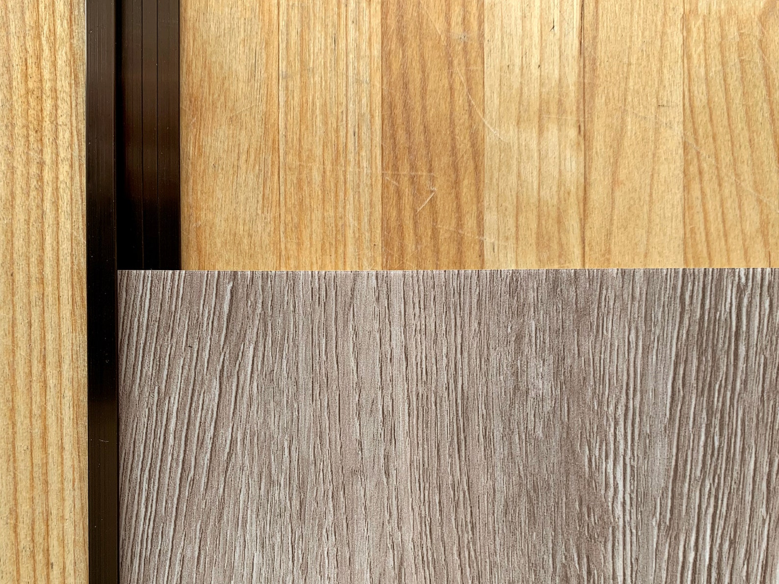 Metallic Brown Peel & Stick Wall Edge Trim Clean Finished | Etsy