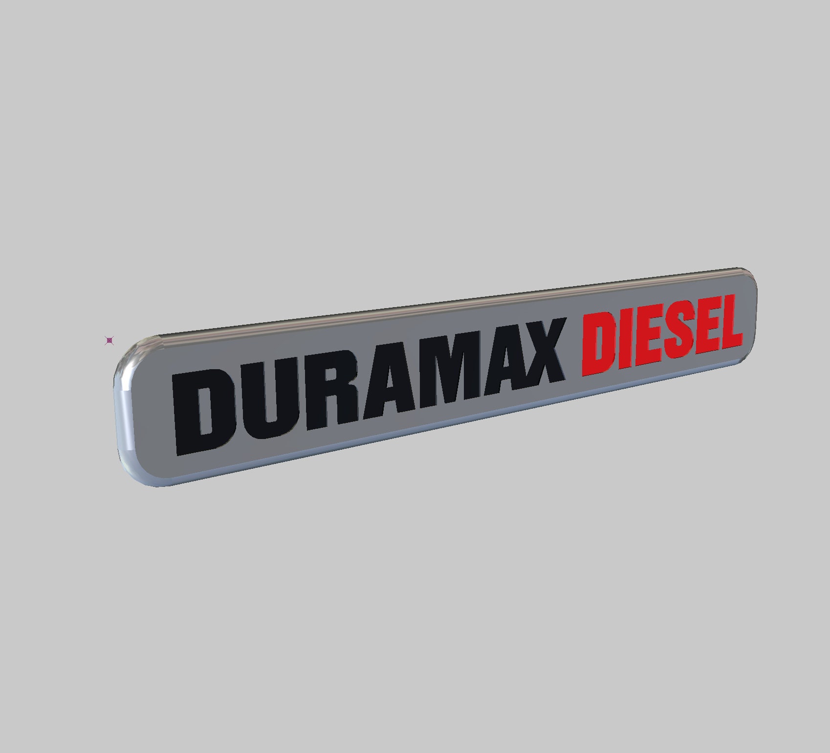 Duramax Diesel Badge