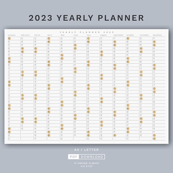 Planner 2023 - Etsy