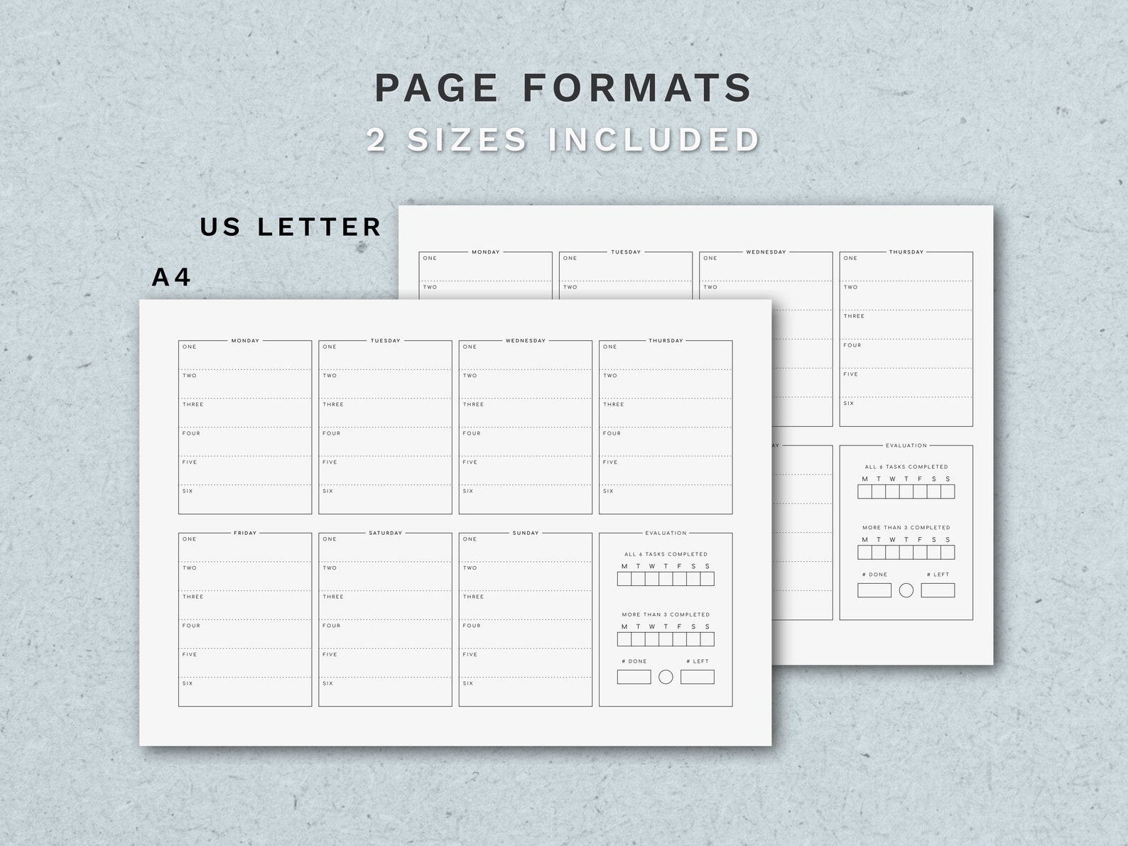 Ivy Lee Method Worksheet · Ivy Lee-inspired Productivity Planner · A4 ...