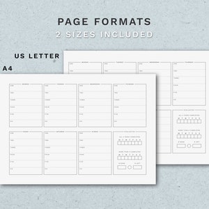 Ivy Lee Method Worksheet · Ivy Lee-inspired Productivity Planner · A4 ...