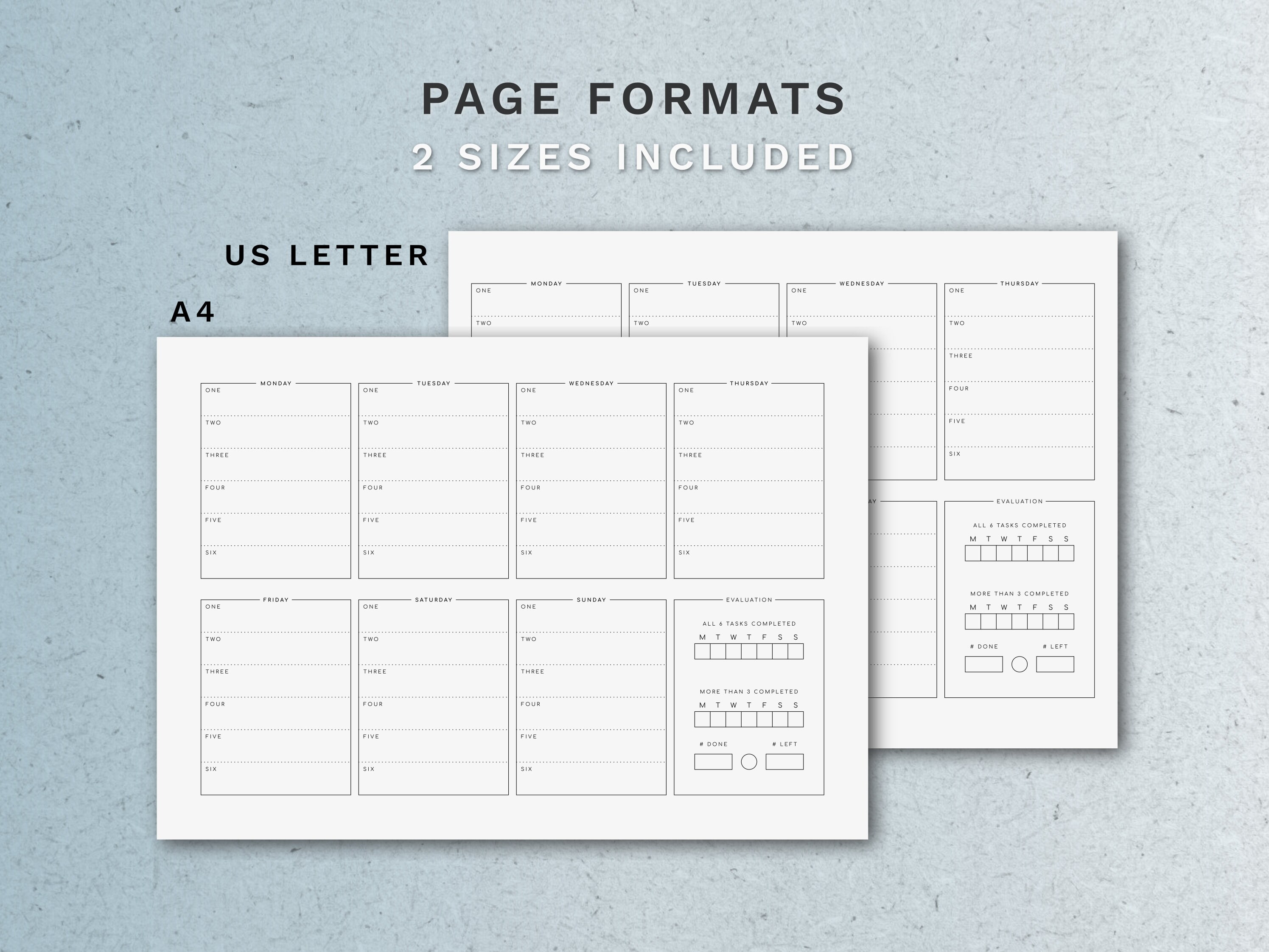 Minimalist Ivy Lee to Do List · Ivy Lee Method -inspired Productivity ...