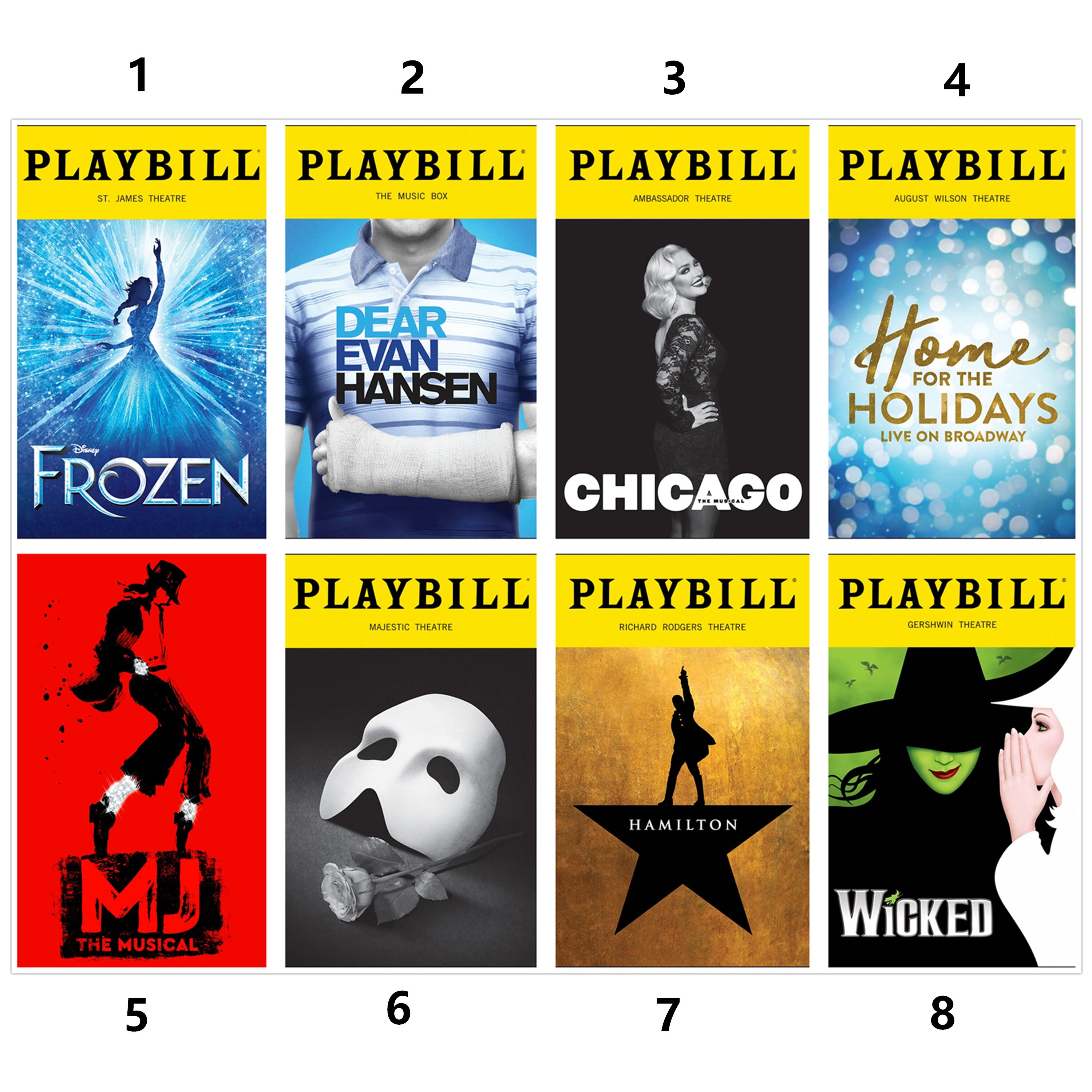 Playbill Template Free Download