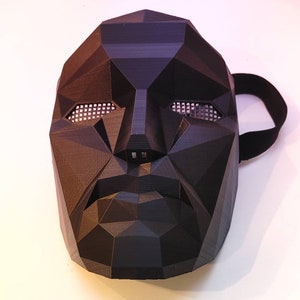 FRONT MAN MASK Squide Game Replica 3d Printed. - Etsy