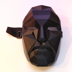 FRONT MAN MASK Squide Game Replica 3d Printed. - Etsy
