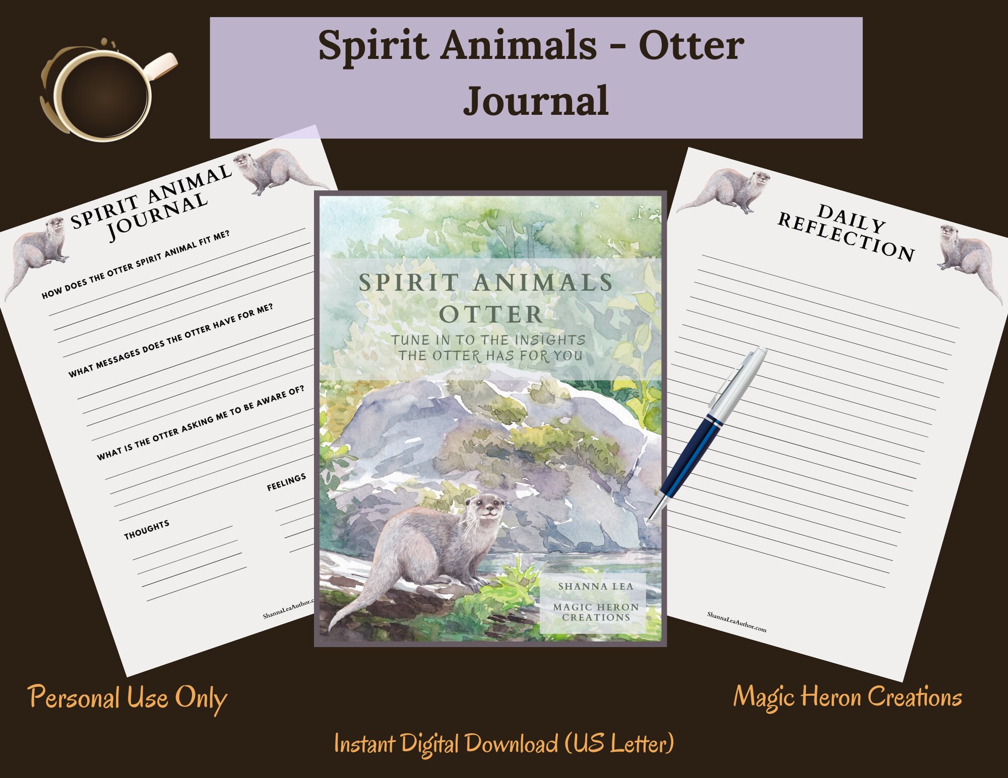 SPIRIT ANIMAL OTTER, Animal Guide Totem Meanings, Spirit Companion ...