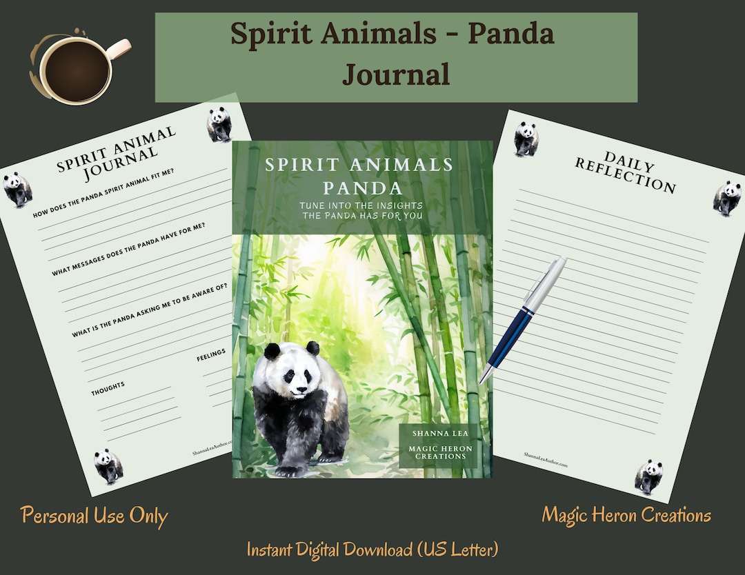 SPIRIT ANIMAL Panda, Animal Guide Totem Meanings, Spirit Companion ...